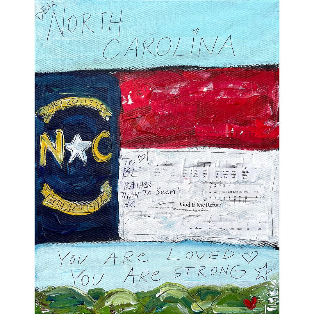 Dear North Carolina Print